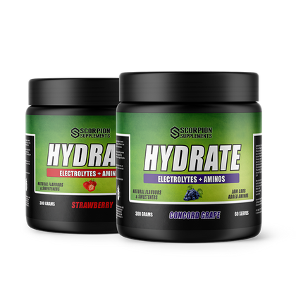 HYDRATE ELECTROLYTES 2 PACK – Scorpion Supplements