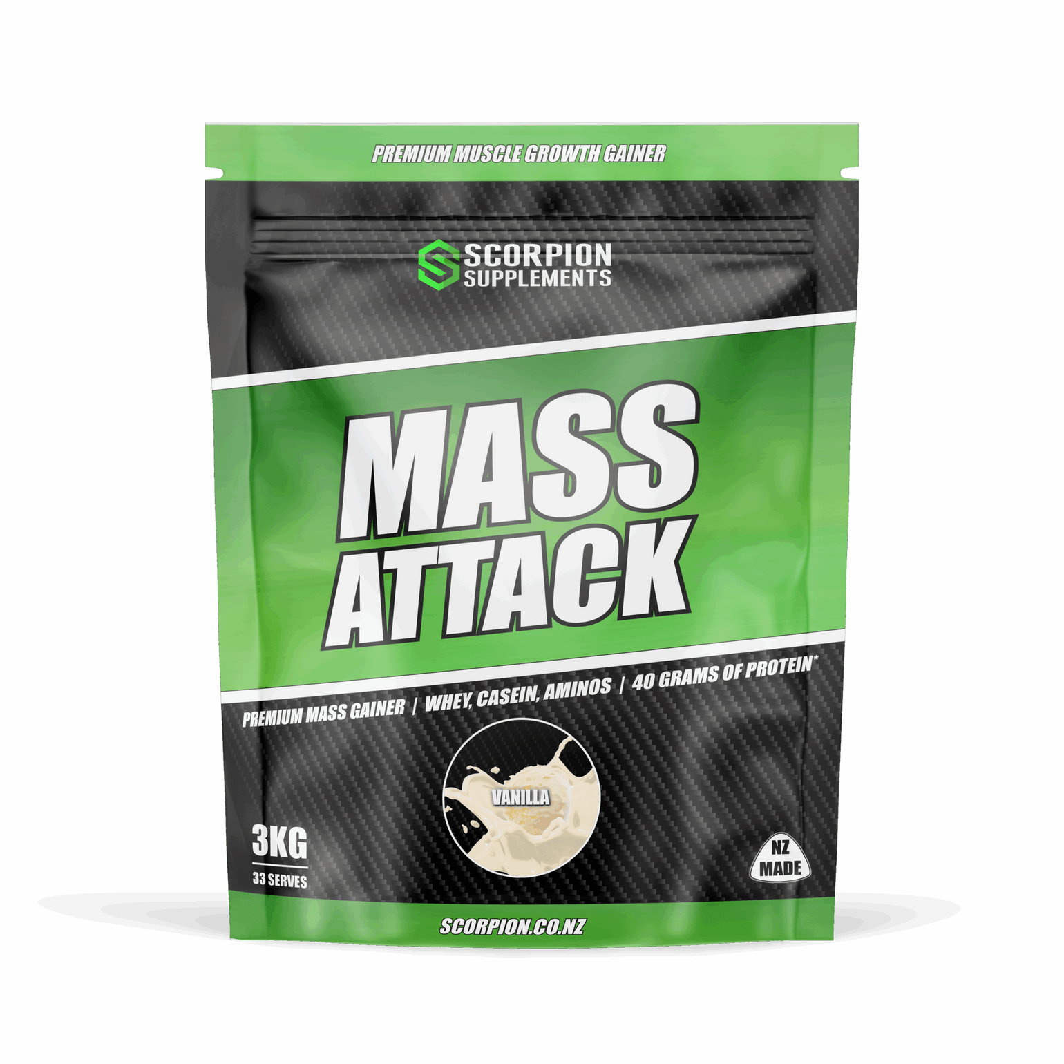 SCORPION MASS ATTACK 3KG – Scorpion Supplements