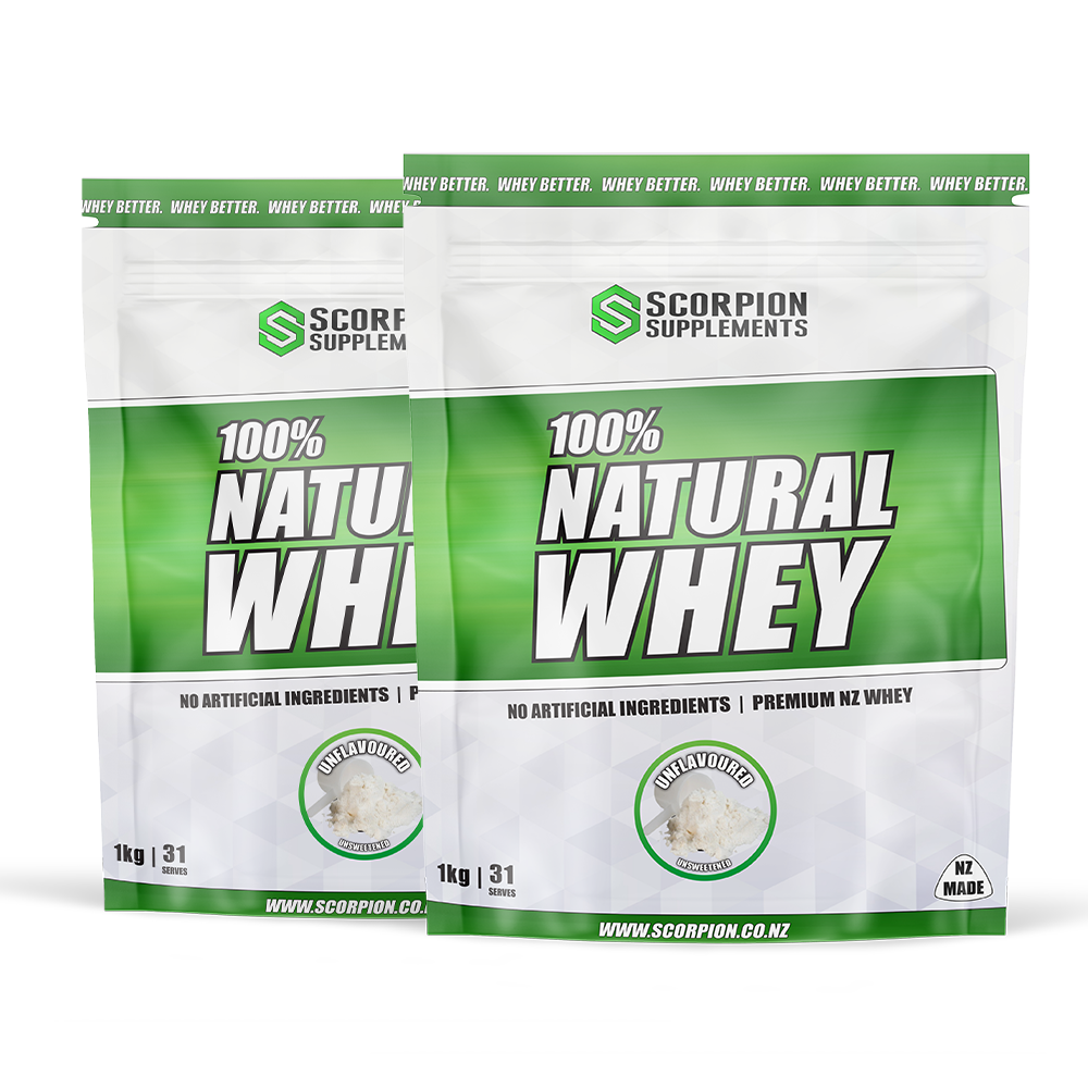 SCORPION 100% NATURAL WHEY PROTEIN 2KG – Scorpion Supplements